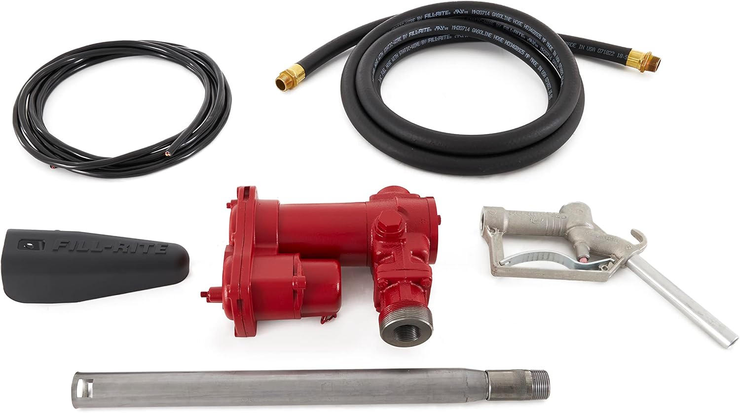 Amazon.com: Fill-Rite FR610H 115V 15 GPM Fuel Transfer Pump w/Hose ...