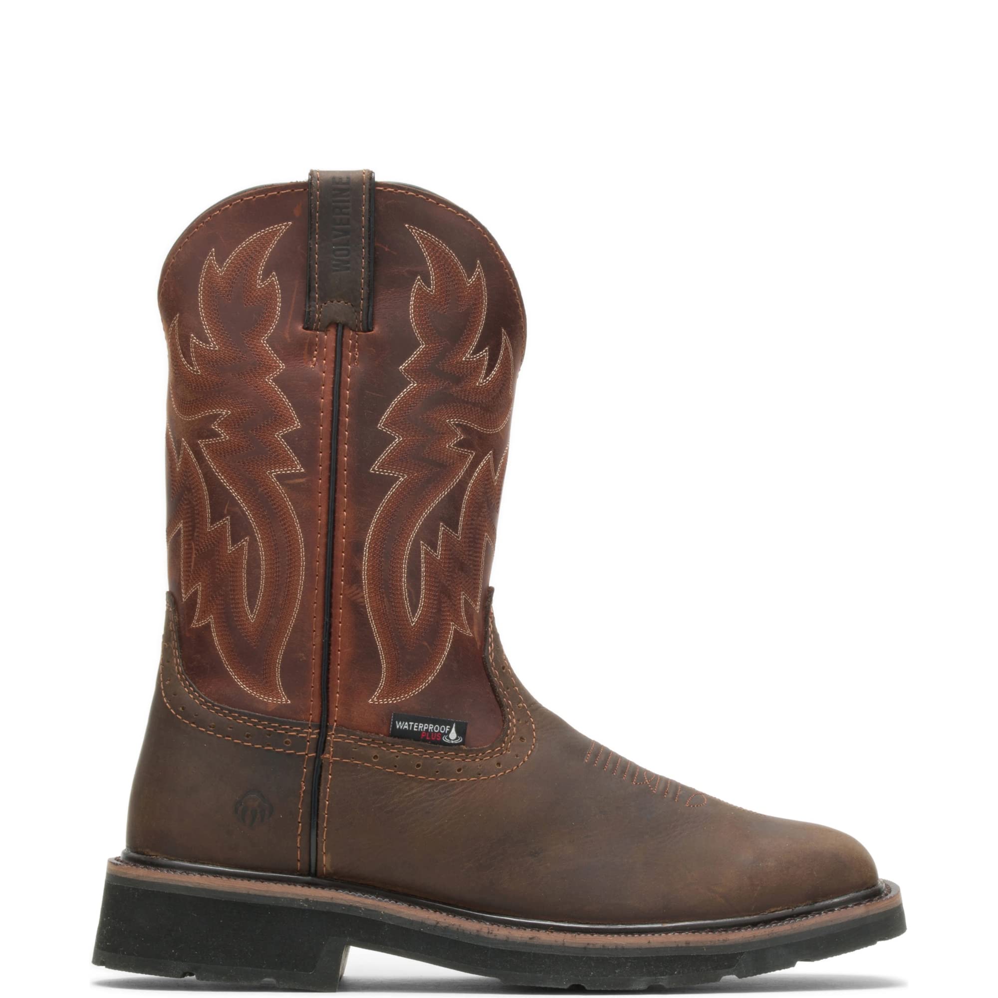 Snapklik.com : Wolverine Mens Rancher Wpf Steel Toe Wellington Work Boot