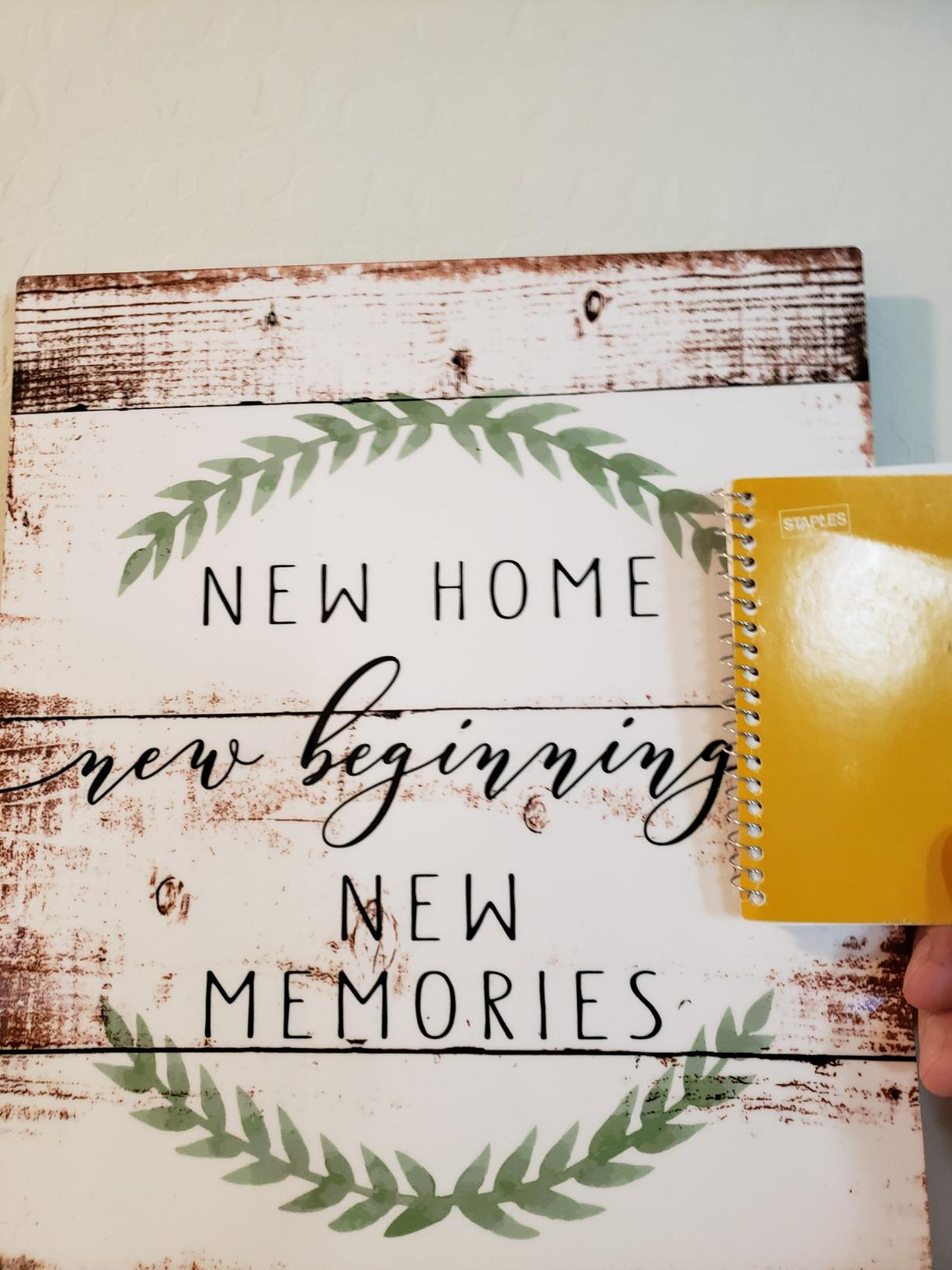 Amazon.com: Pattern Pop Personalized New Home New Beginnings New ...