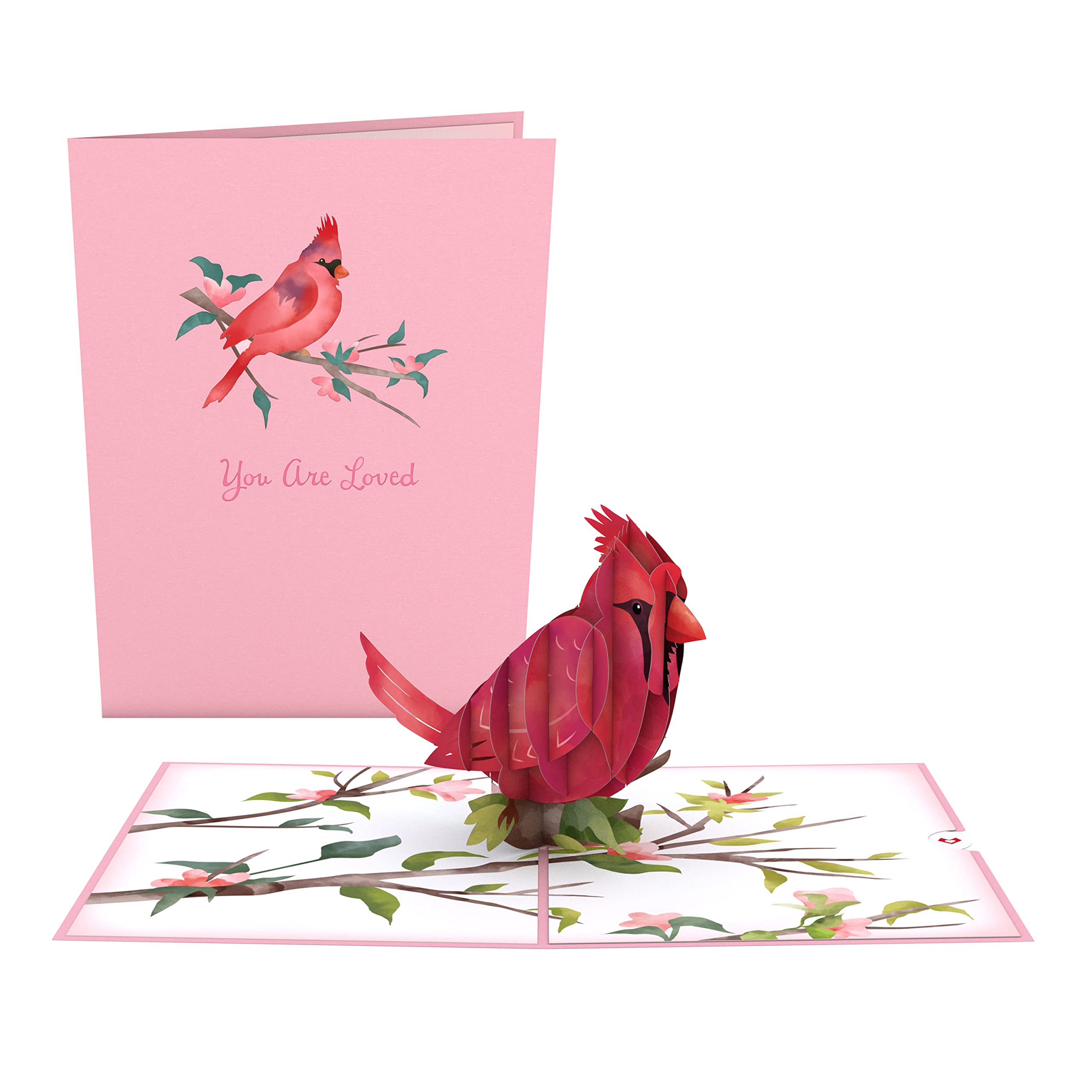 Snapklik.com : Lovepop Mothers Day Cardinal Pop Up Card - Mothers Day Card