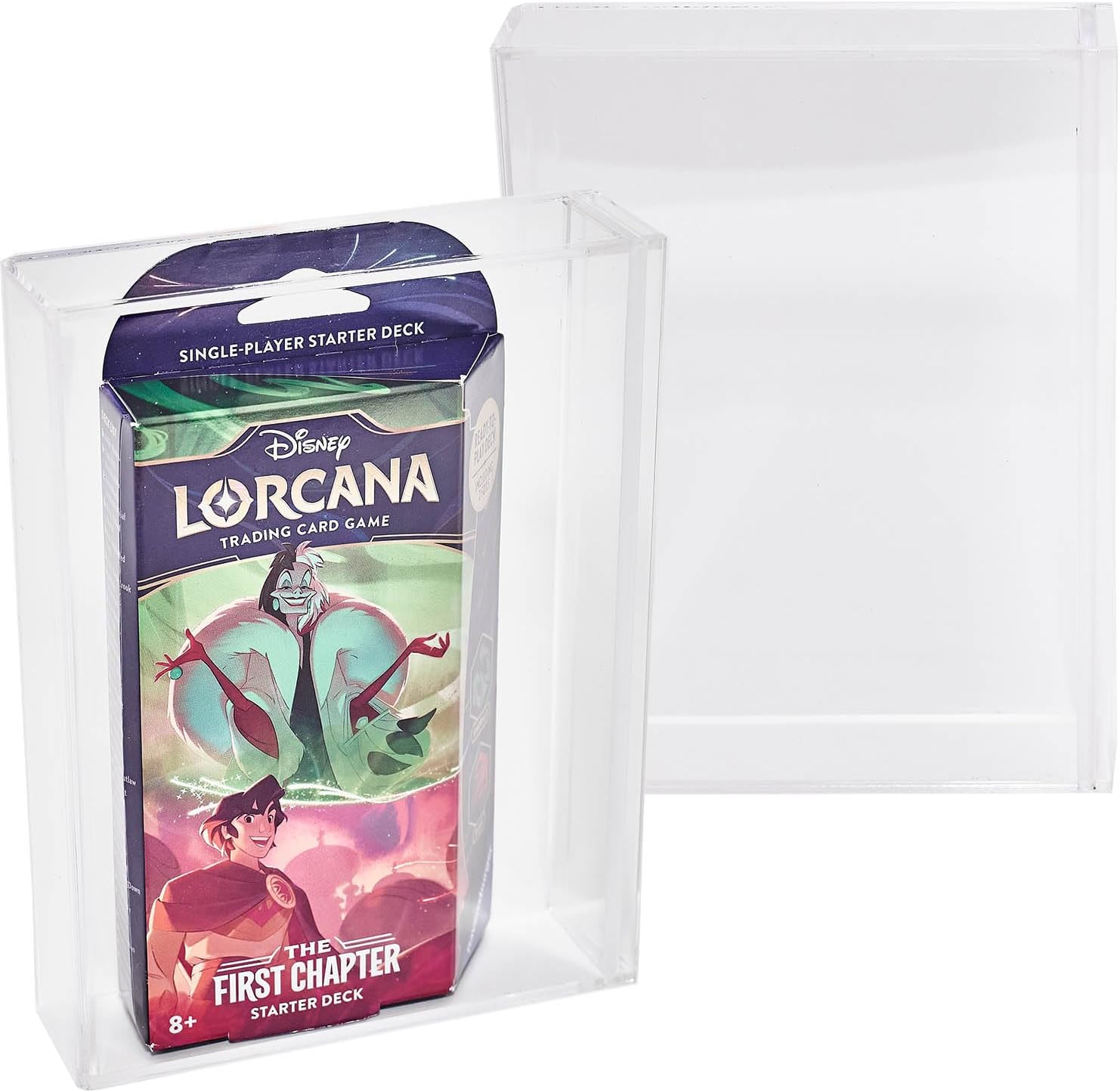 Amazon.com: Acrylic Display Case for Lorcana Starter Deck Boxes Premium ...