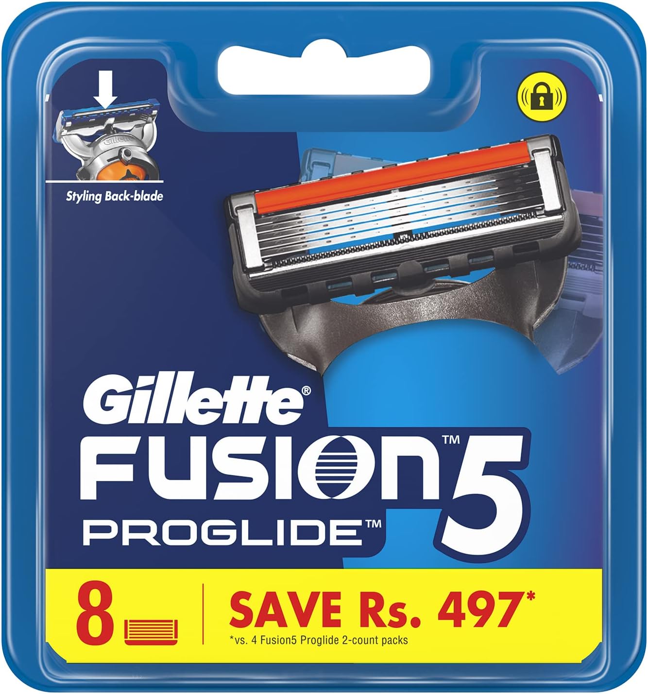 Amazon.com: Gillette Fusion ProGlide Manual Men's Razor Blade Refills ...