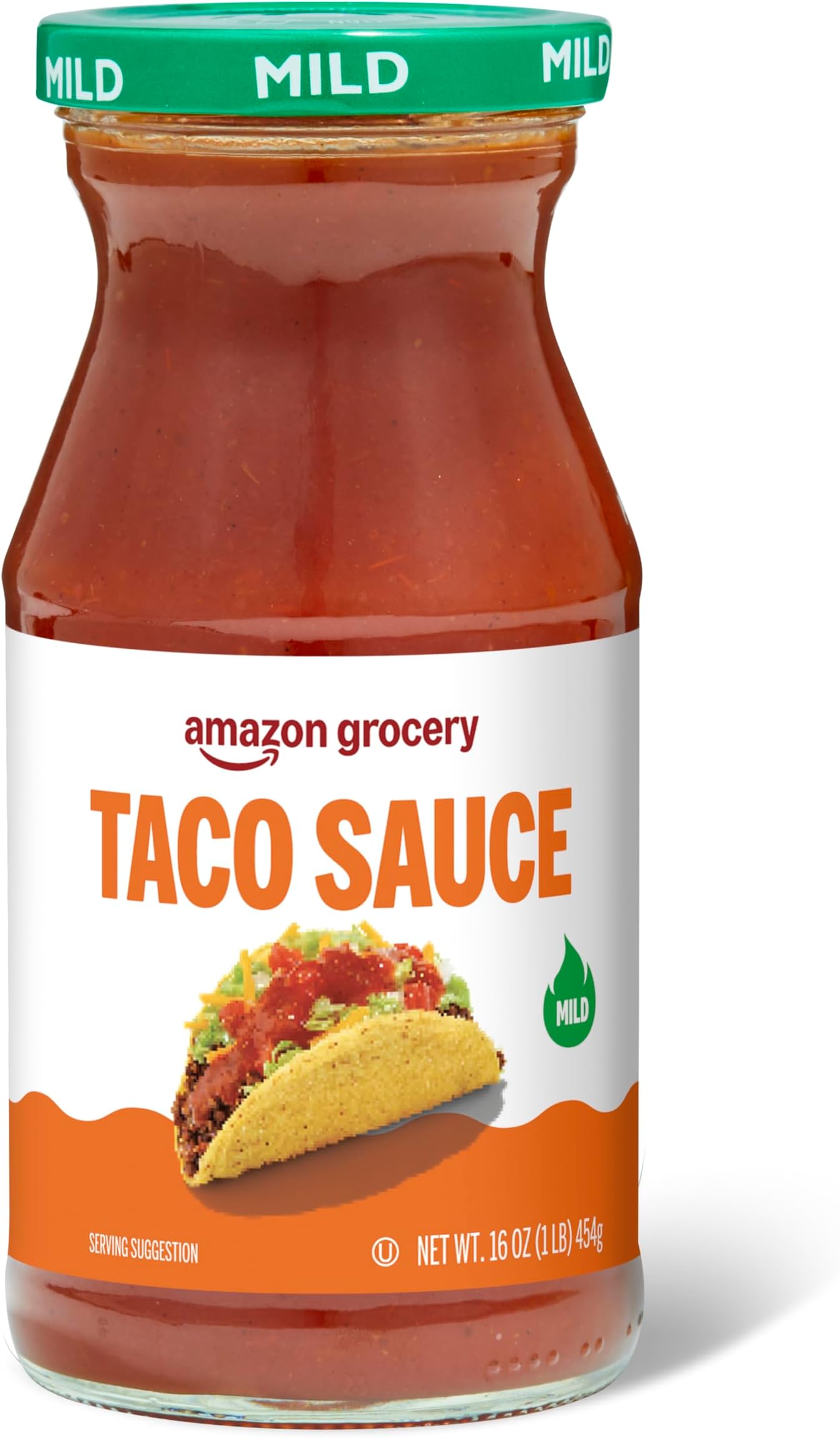 Amazon.com : Amazon Grocery, Taco Sauce, Mild, 16 Oz : Grocery ...