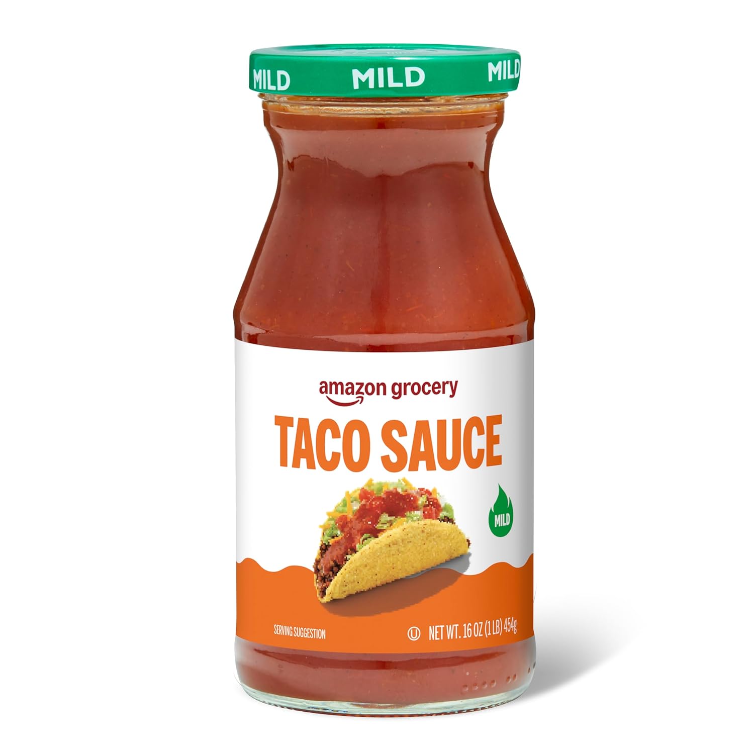 Amazon.com : Amazon Grocery, Taco Sauce, Mild, 16 Oz : Grocery ...