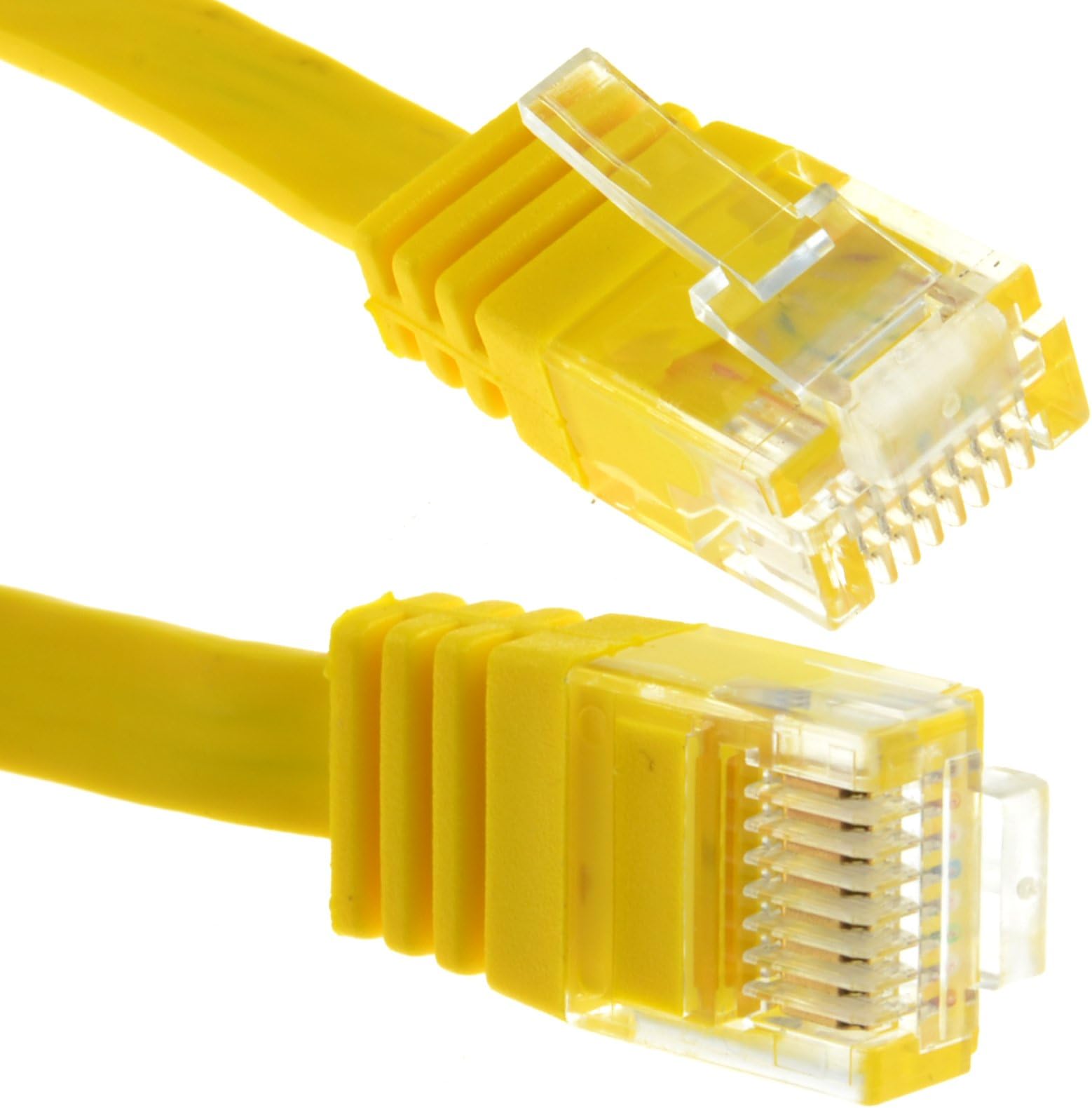 5M CAT5e RJ45 ETHERNET LAN NETWORK PATCH LEAD CABLE JET PLAY - 5 mtr ...