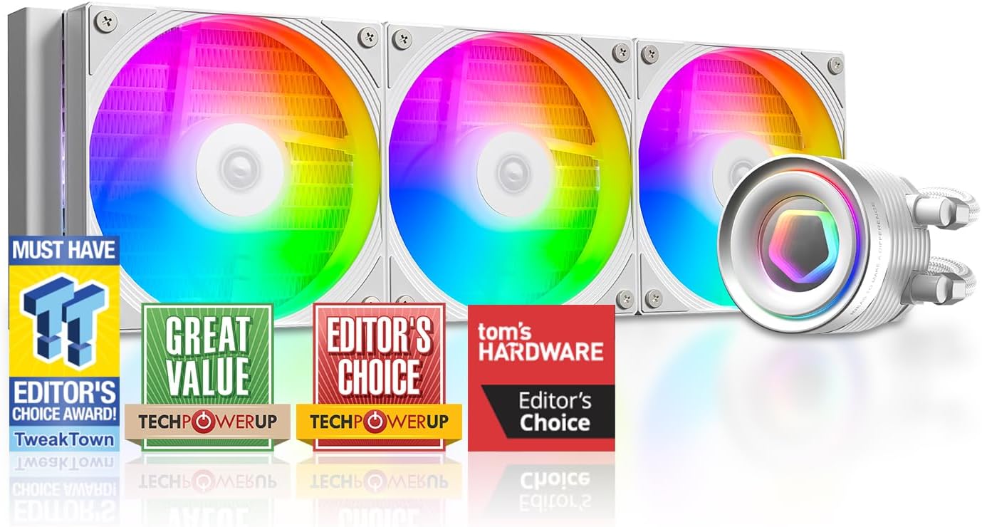 Amazon.com: AORUS RGB AIO Liquid Cooler 280, 280mm Radiator, Dual 140mm ...