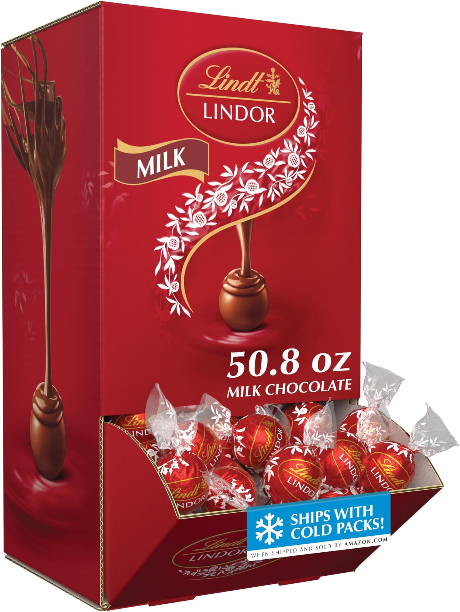 Amazon.com: Lindt LINDOR 70% Extra Dark Chocolate Truffles, Dark ...