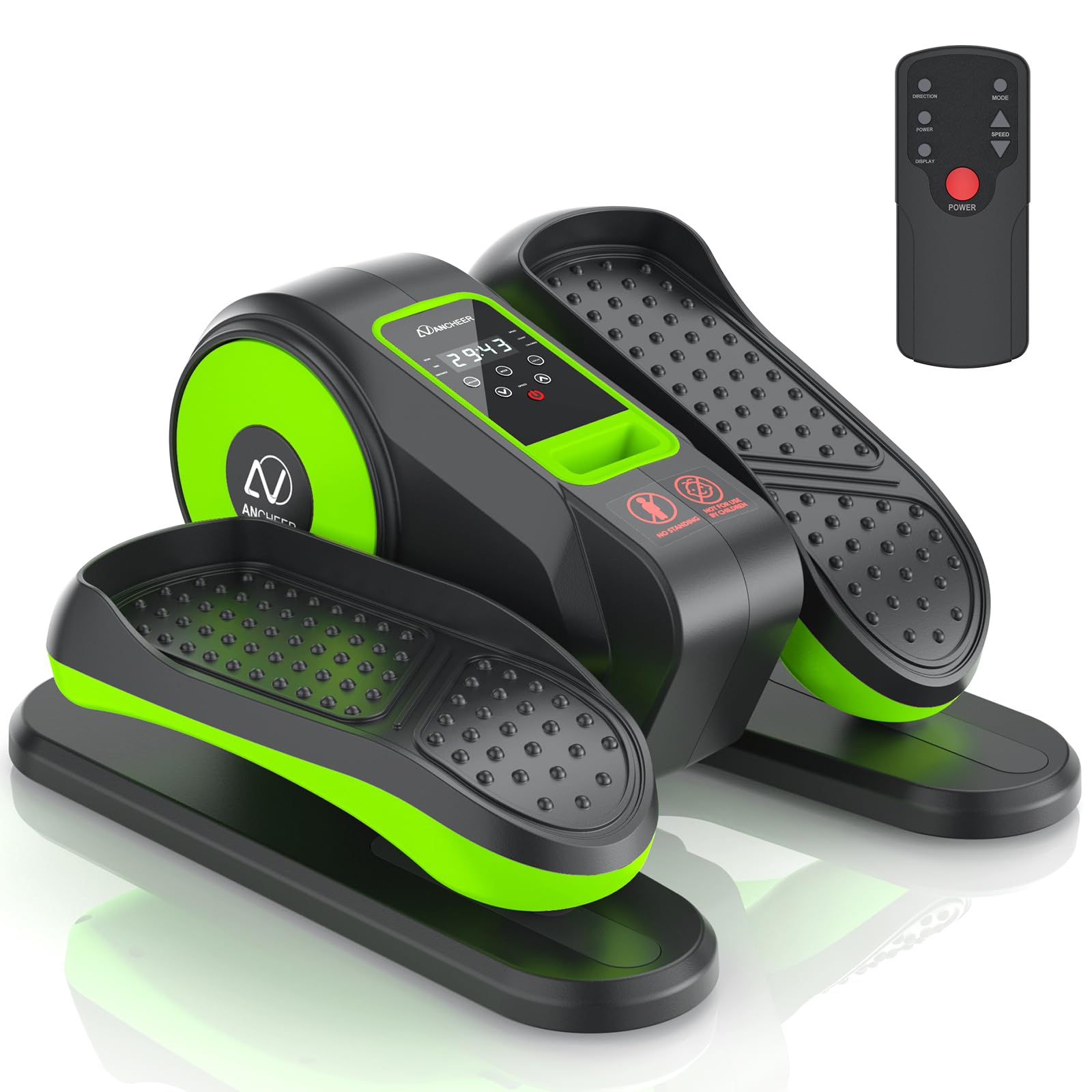 Snapklik.com : ANCHEER Under Desk Elliptical Machine, Electric Leg ...