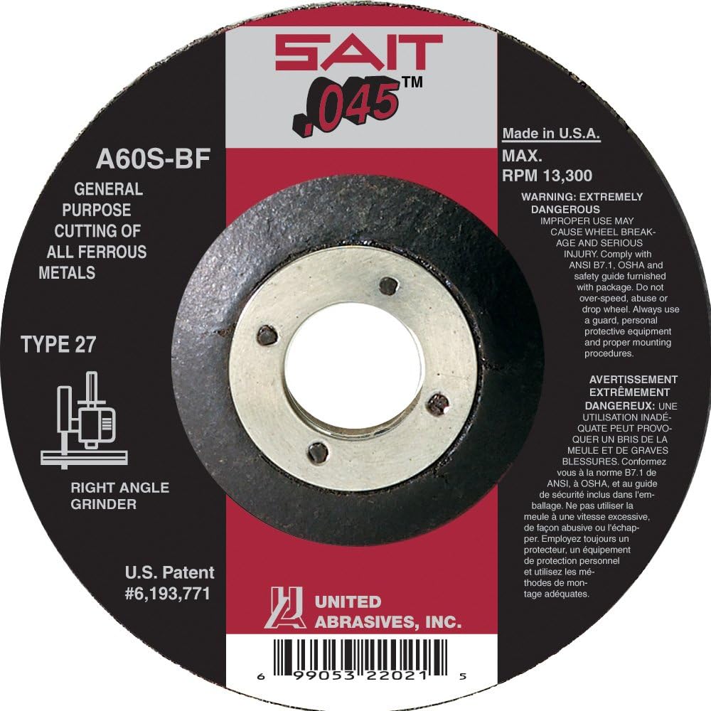 Amazon.com: 50 Pack - Cut Off Wheels 4 1/2 Inch x 7/8 Inch - For ...