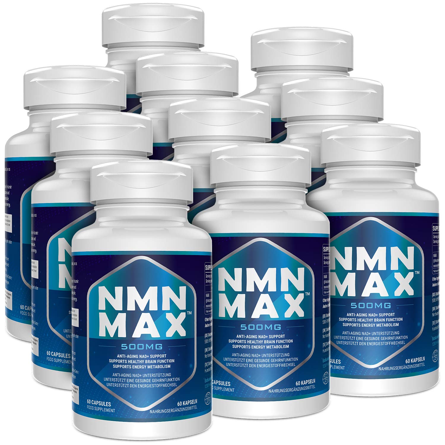 Nmn Capsules With Maximum Strength 500mg Capsule High Absorption ...