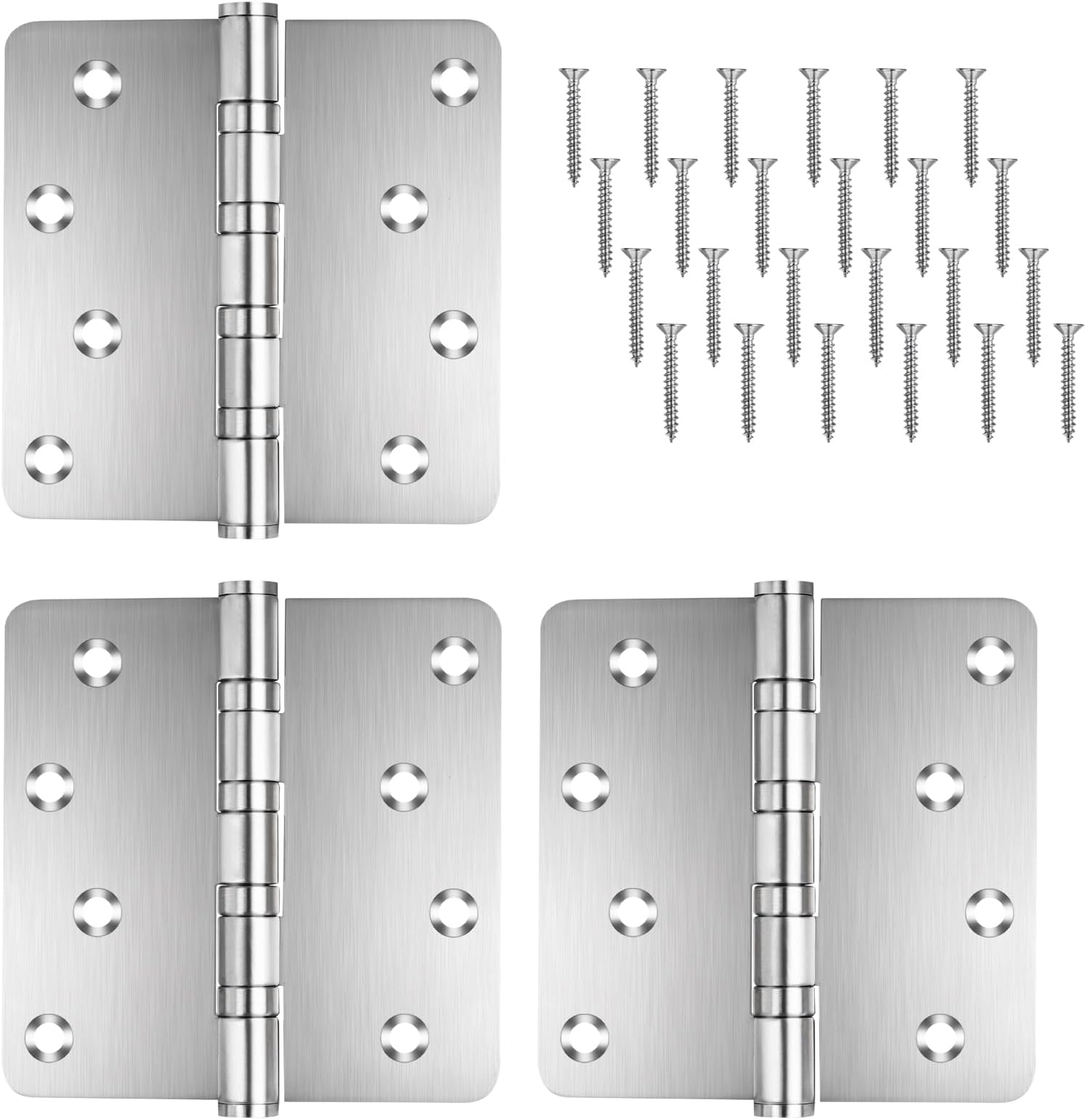 Hinge Outlet Commercial Ball Bearing Hinges, 4 Inch with 1/4 Inch ...