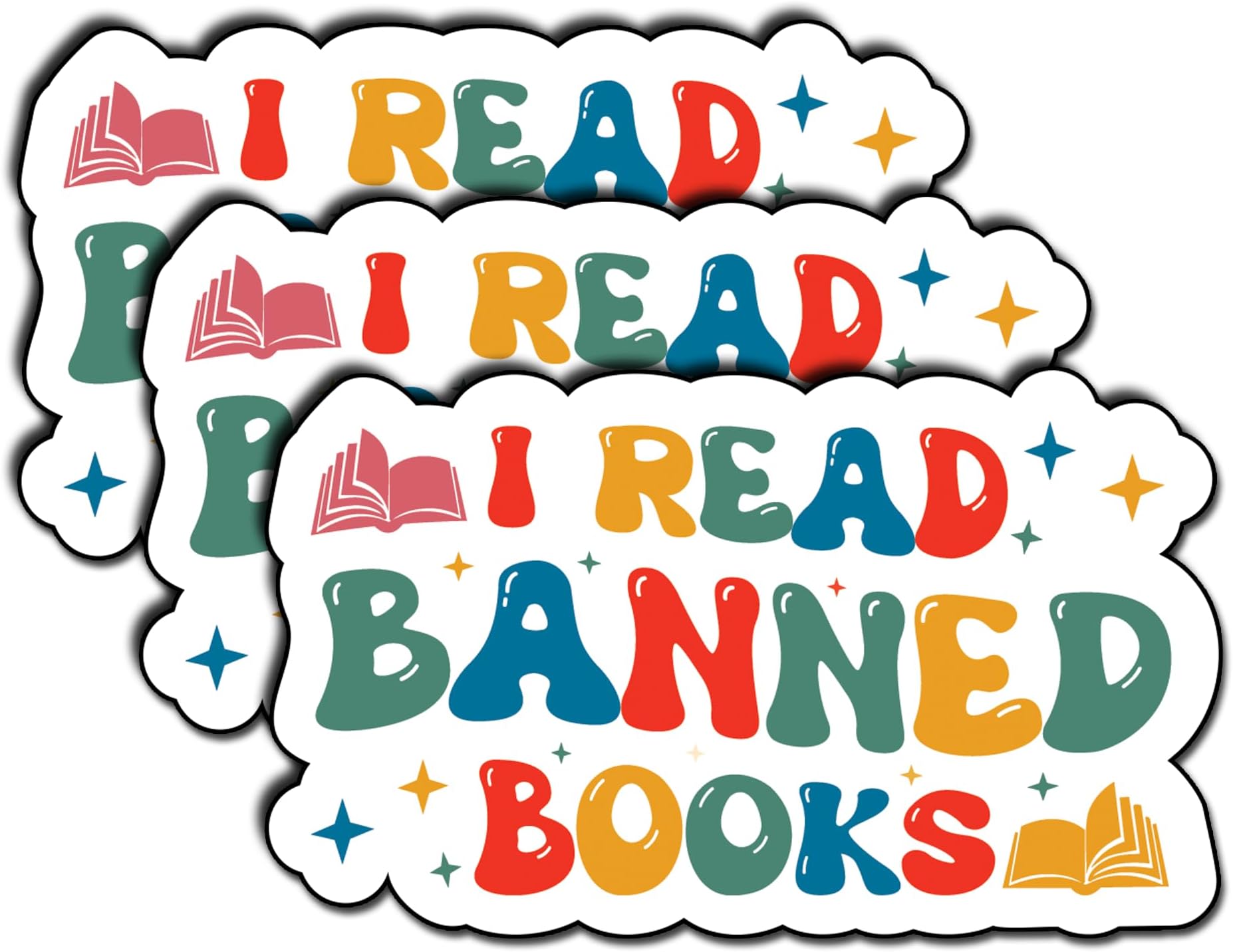 Amazon.com: I'm with The Banned Stickeer, Book Sticker, Kindle Sticker ...