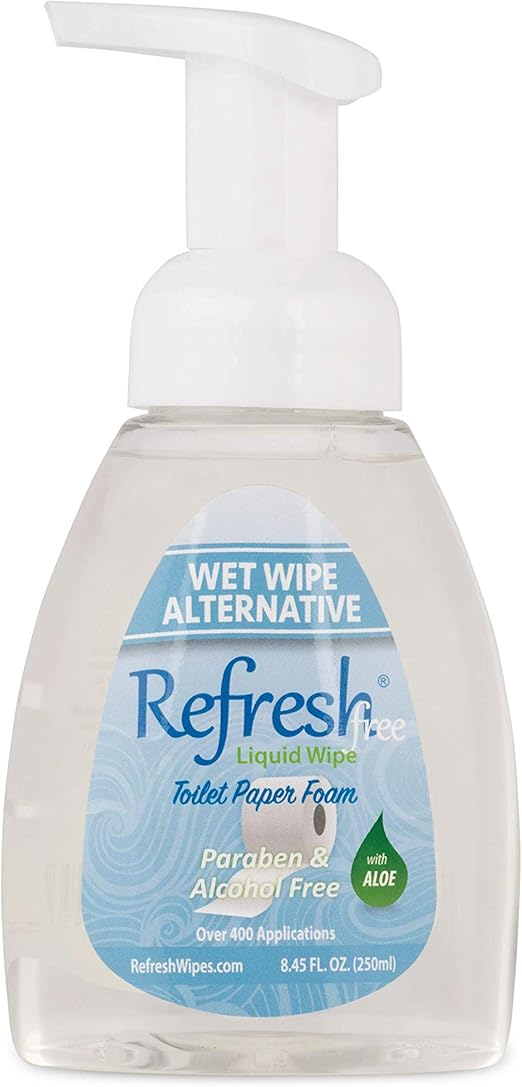 Amazon.com: Refresh Liquid Wipe Free: Toilet Paper Foam. Eco-Friendly ...