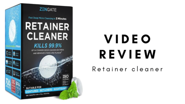 Watch Video Review Best Retainer Cleaner from ZenGate on Amazon Live