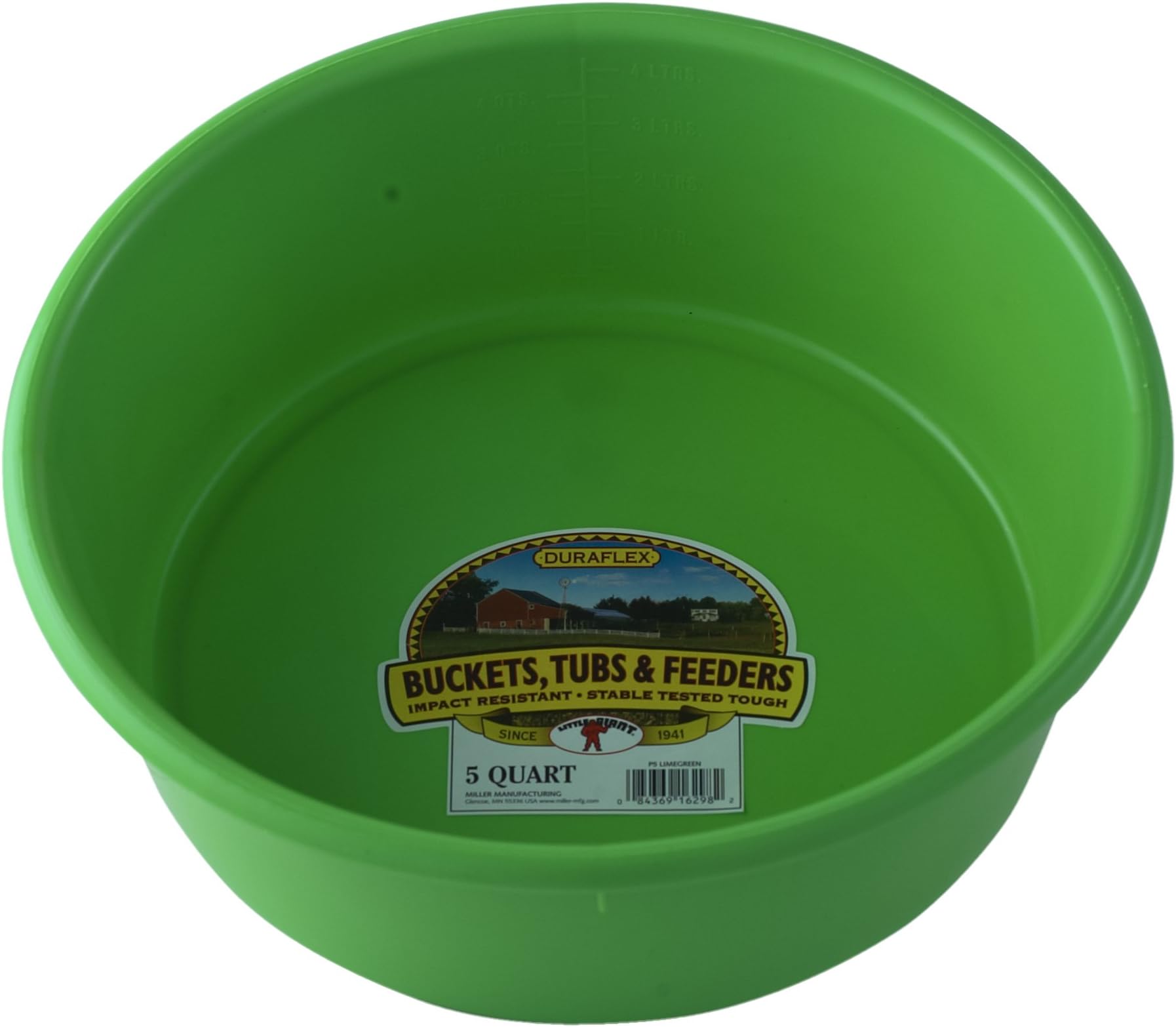 Amazon.com : Little Giant® Plastic Utility Pan | Feed Pan | Durable ...