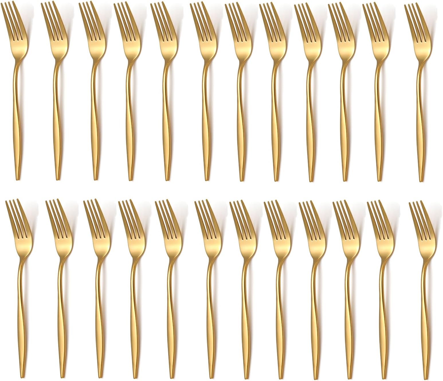 Amazon.com: 12 Pieces Appetizers Desert Forks, Baikai 18/10 Stainless ...