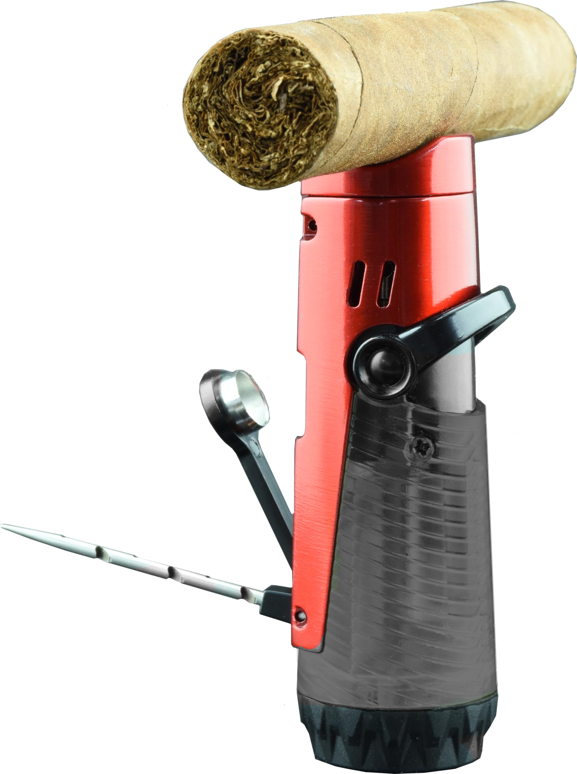 Amazon.com: Jetline Regal (Red) Triple Flame Torch Cigar Lighter with ...