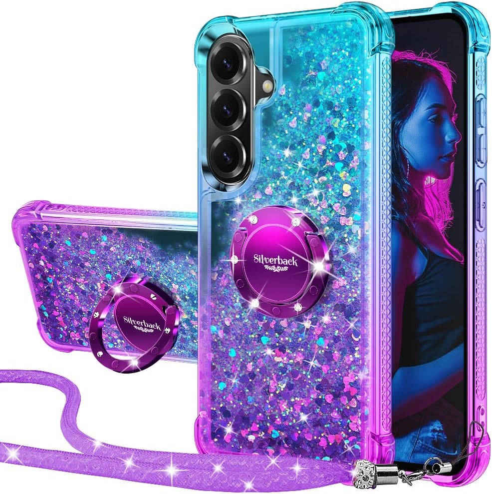 Amazon.com: Silverback for Samsung Galaxy S26 Plus Case, Moving Liquid ...