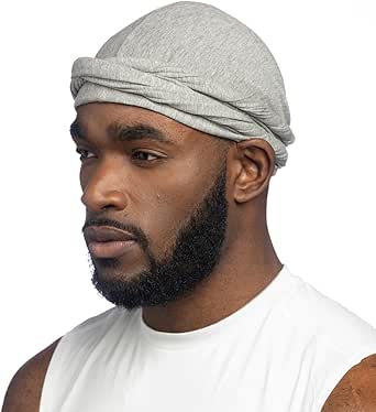YGN Original Halo Turban (LXL (fitted sizes 7 1/2-8), Ash) at Amazon ...