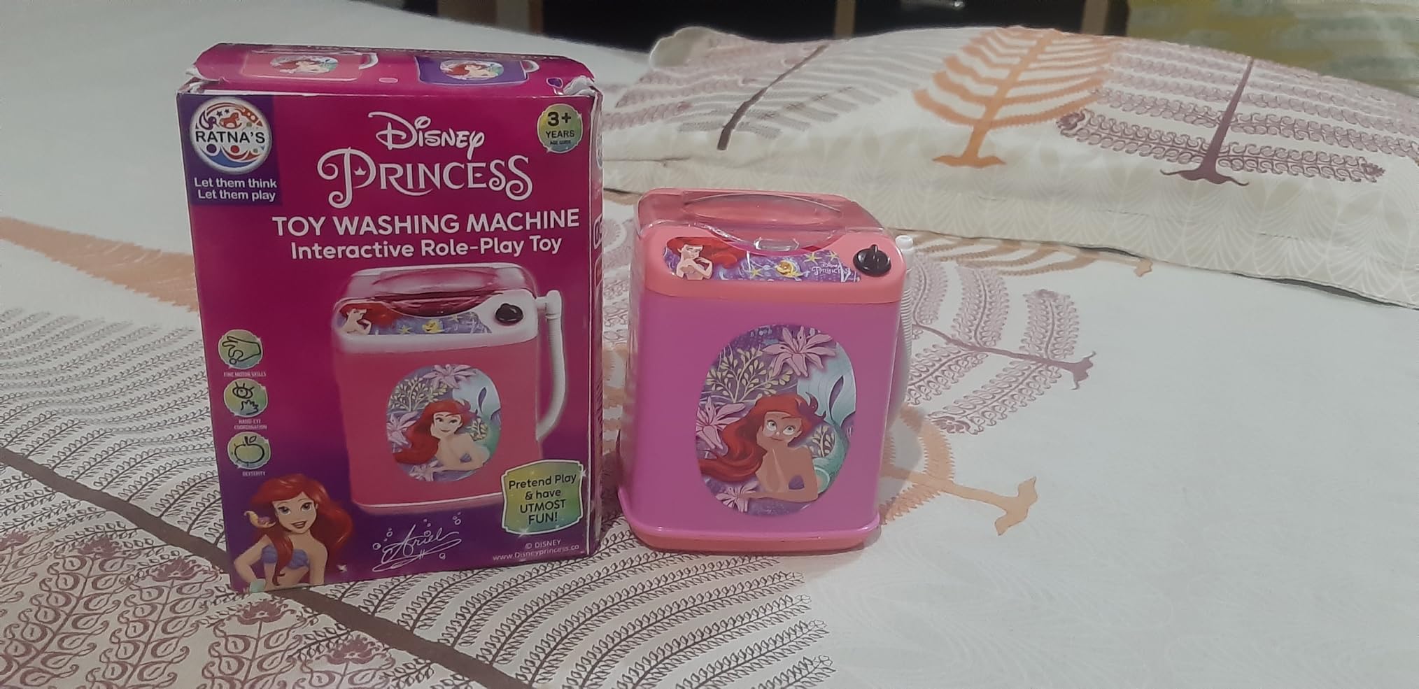 Buy Ratna's Disney Washing Machine Toy for Kids (Non Battery ...