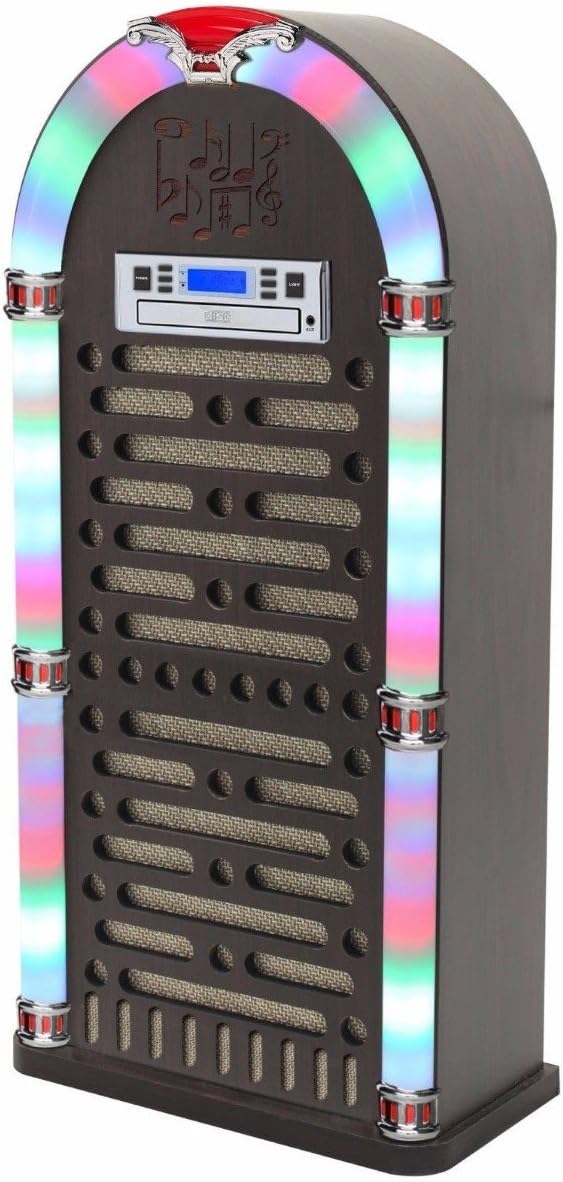 iTek 160017-FS UK-2 (CD Player Version Mk2) BLUETOOTH Jukebox & Speaker ...
