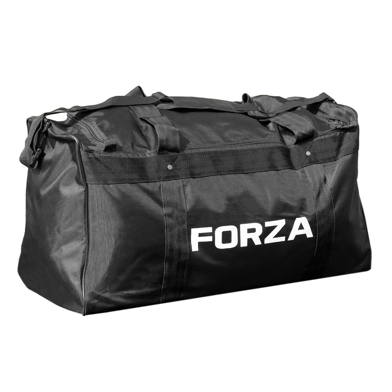 FORZA Large Football Kit Bag - Black Sports Bag/Holdall Bag | Durable ...