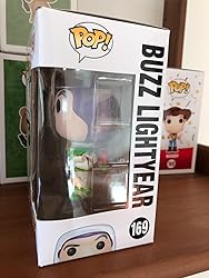 Amazon.com: Funko Pop Disney: Toy Story Buzz New Pose Action Figure ...