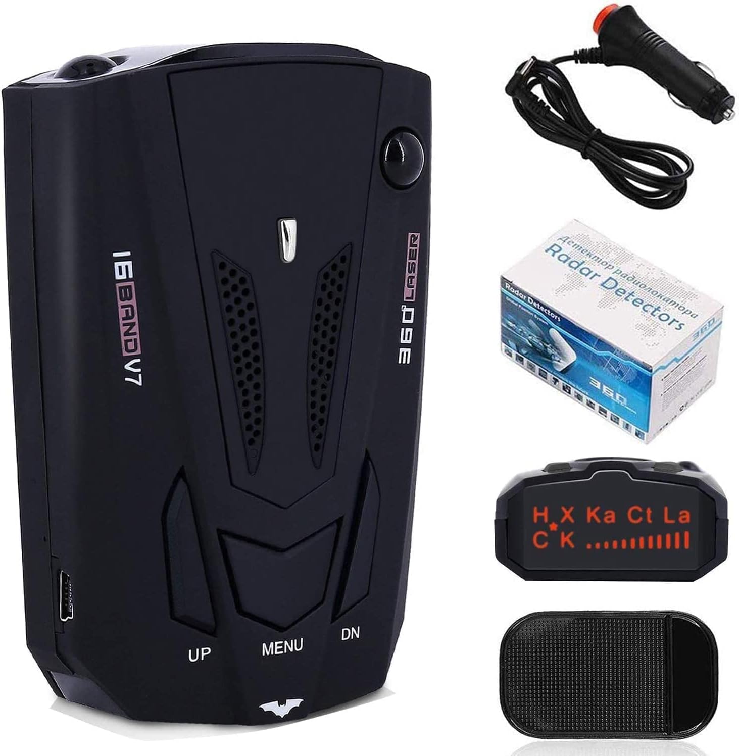 Amazon.com: Radar Detector for Cars, 2023 Newest Laser Radar Detectors ...