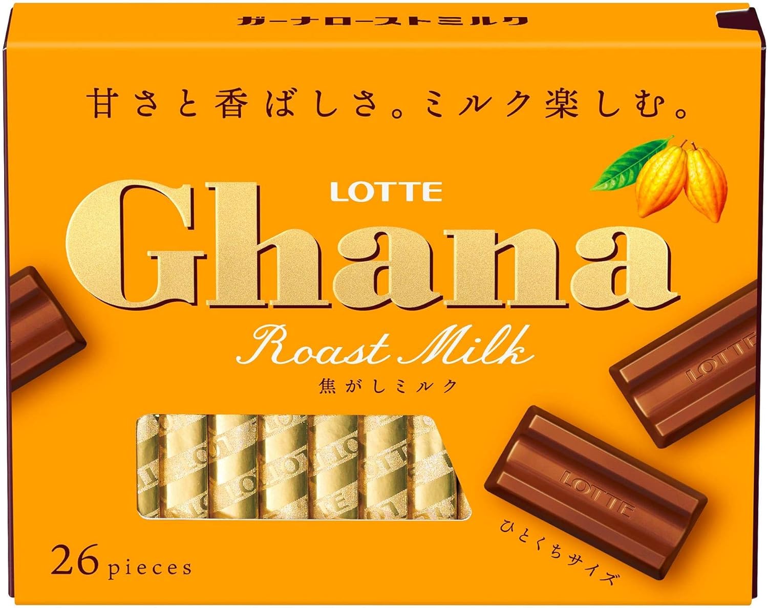 Amazon | ロッテ ガーナ ローストミルク エクセレント 119g×6箱入 | ロッテ | ガム 通販