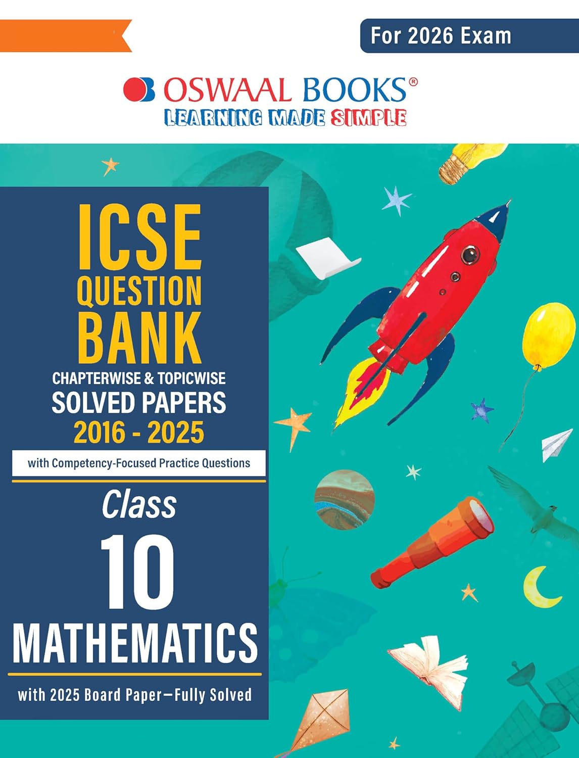 Oswaal ICSE Question Bank Chapterwise & Topicwise Solved Papers Class ...