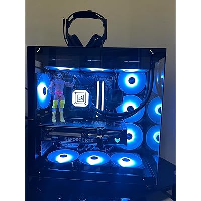 GIM ATX Mid-Tower White Gaming PC Case 2 Tempered Nepal | Ubuy