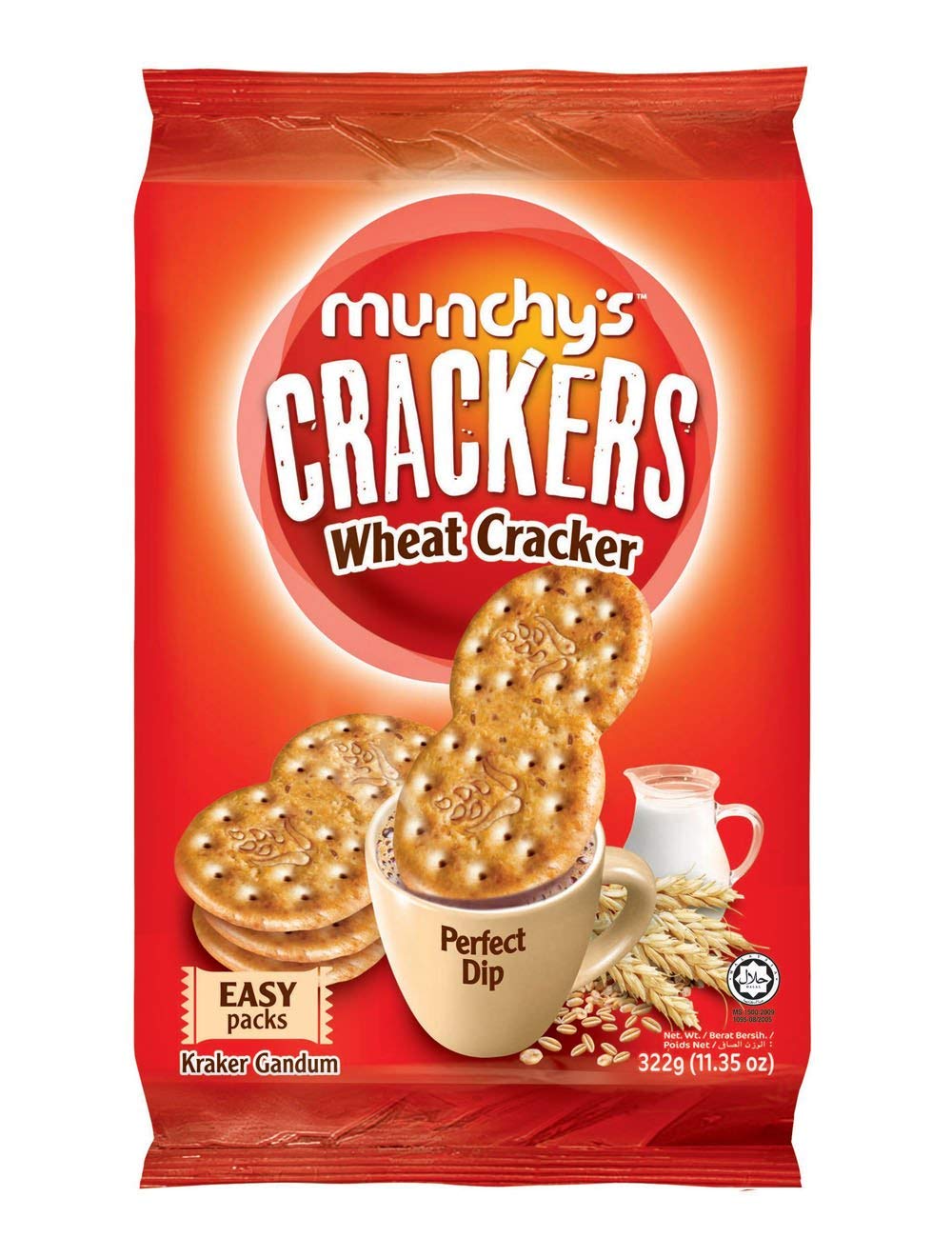 Munchy's Wheat Crackers 322g. : Amazon.in: Grocery & Gourmet Foods