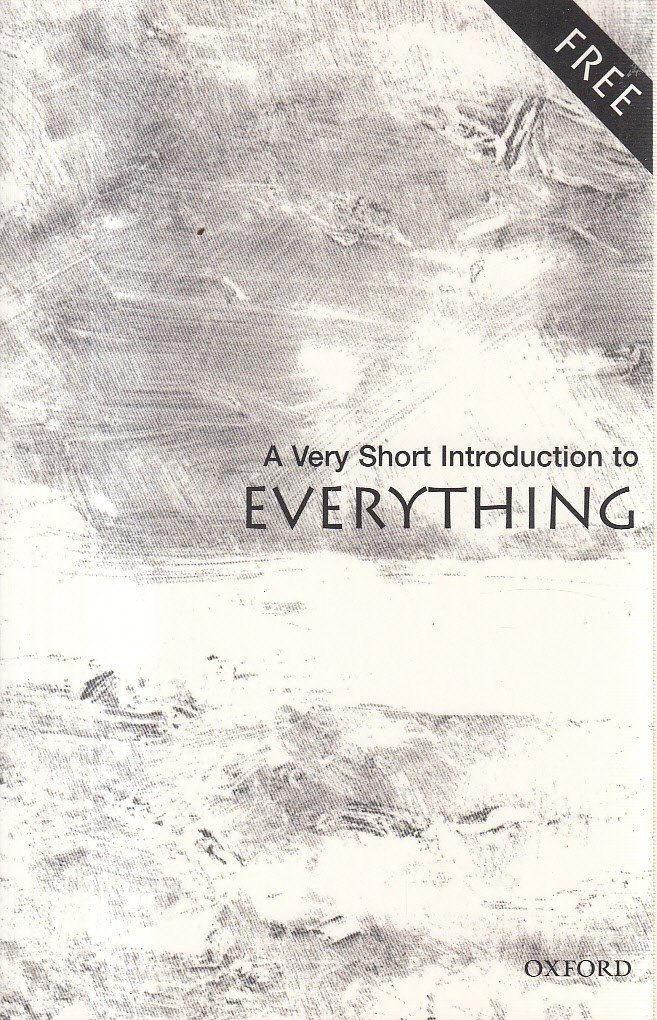 A Very Short Introduction to Everything: Various: 9780199208197: Amazon ...