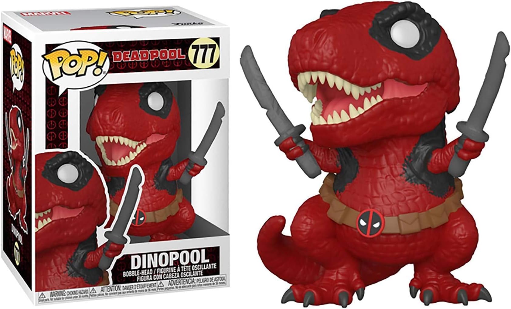 Amazon.com: Funko POP! Marvel: Deadpool Playtime - Deadpool in Robe ...