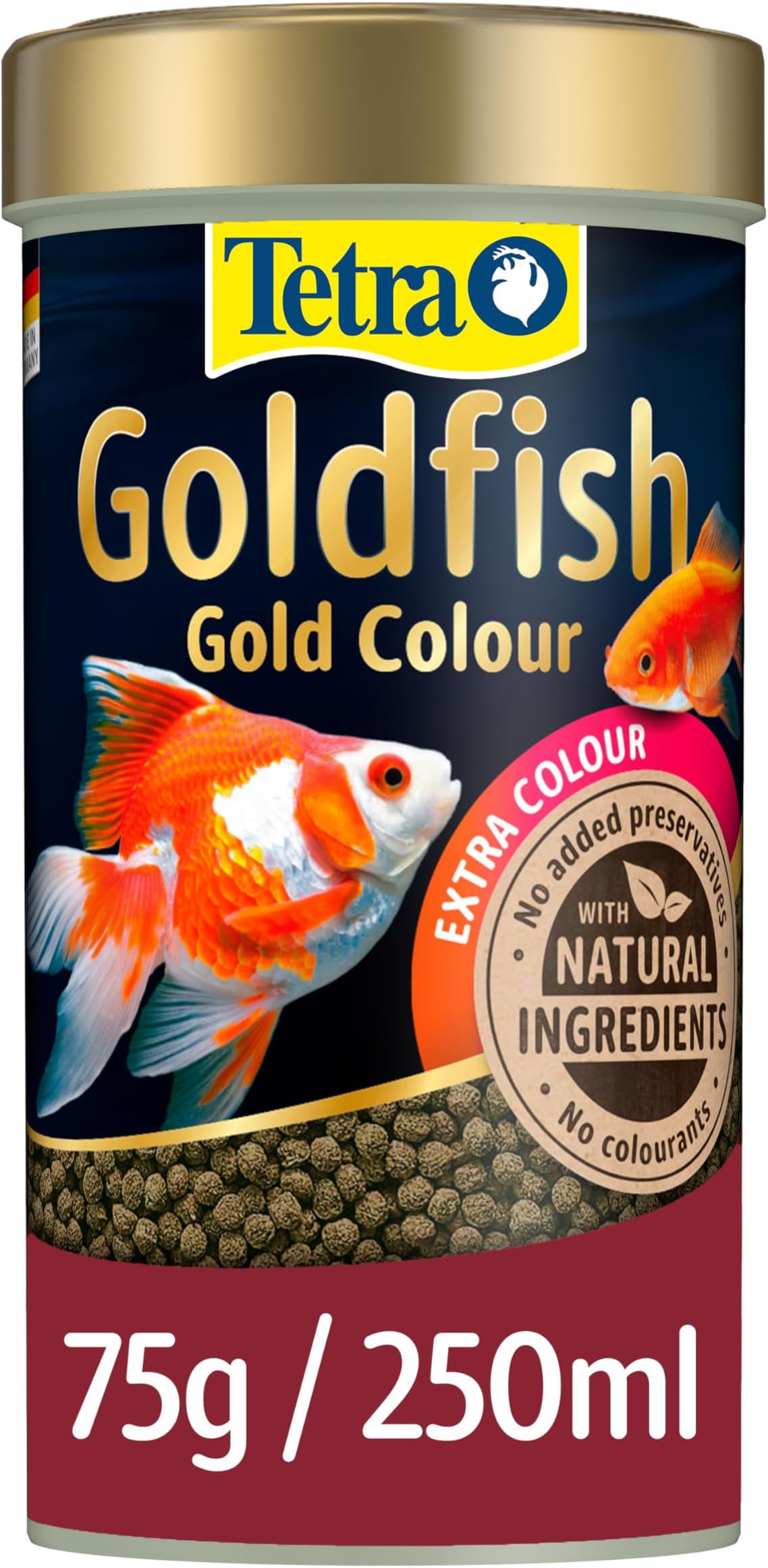 Tetra Goldfish Gold Colour Fish Food, Premium Fish Food with Colour ...