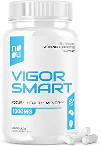 Vigor Smart Brain Booster Pills Advanced Cognitive Focus Support 700mg ...