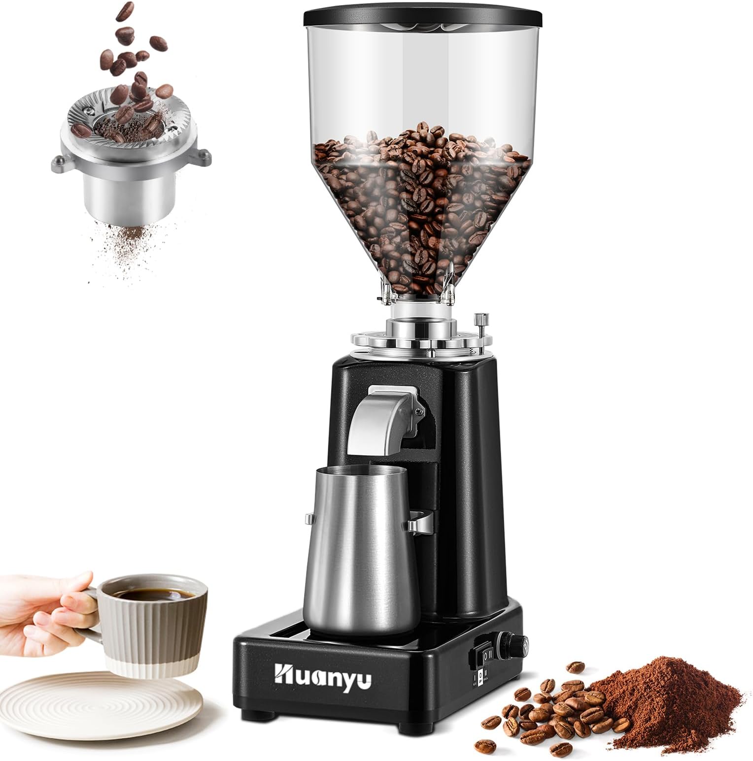 Amazon.com: Nuova Simonelli MDXS GRINDER - Black, amxs- 6021 : Home ...