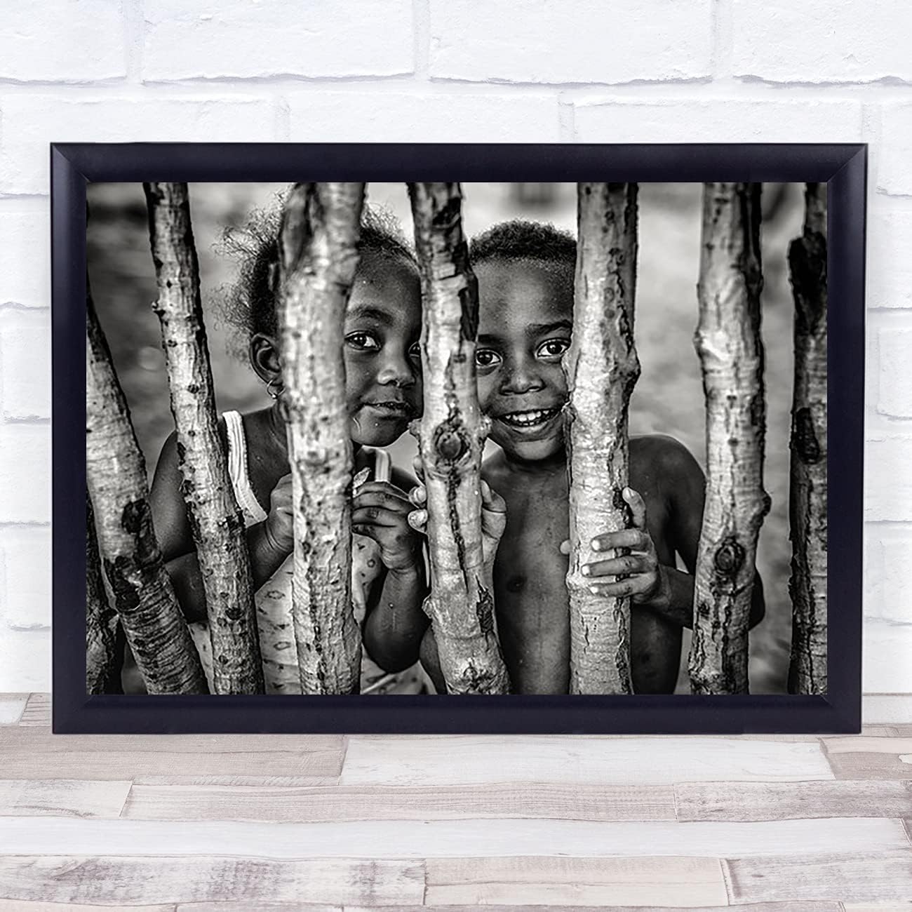 Amazon.com: Hidden Smiles Kids Children Smile Happy Fun Funny Bars Wall ...