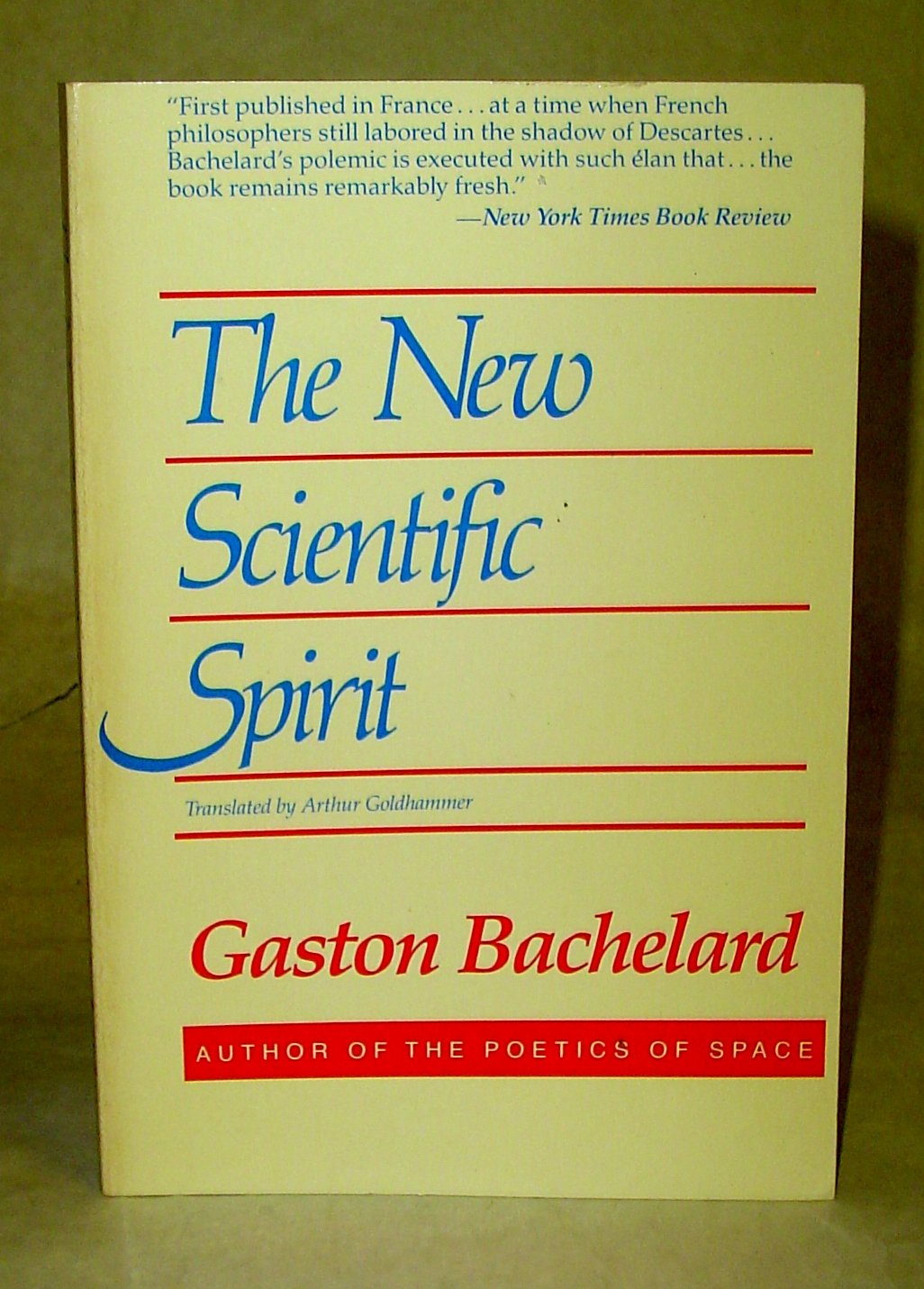 The New Scientific Spirit (English and French Edition): Gaston ...