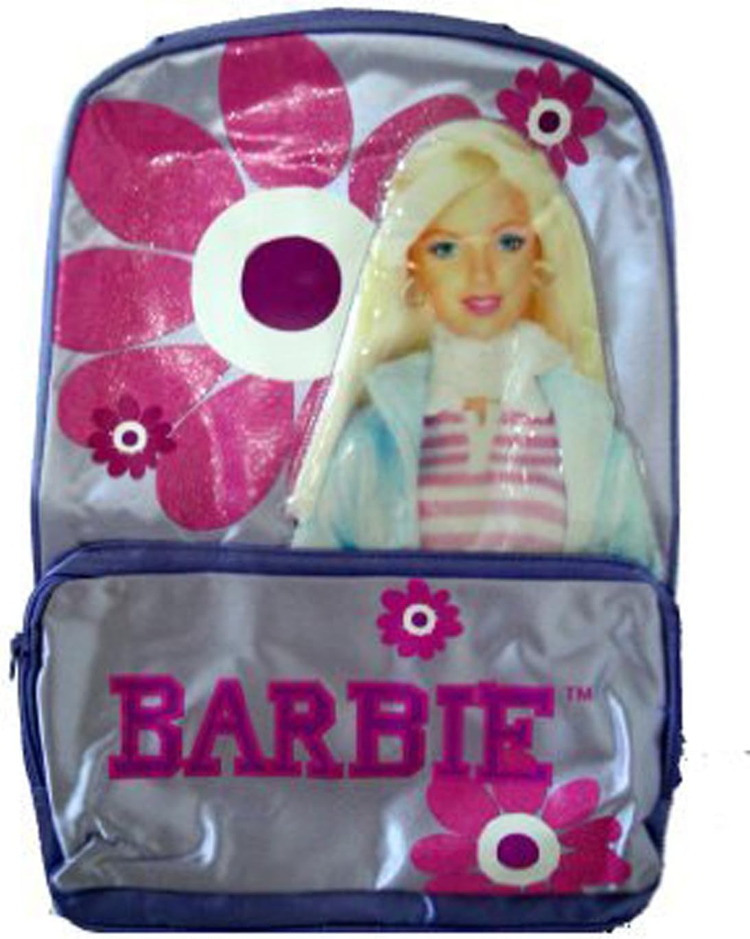 Amazon.com | Barbie Silver Backpack | Kids' Backpacks