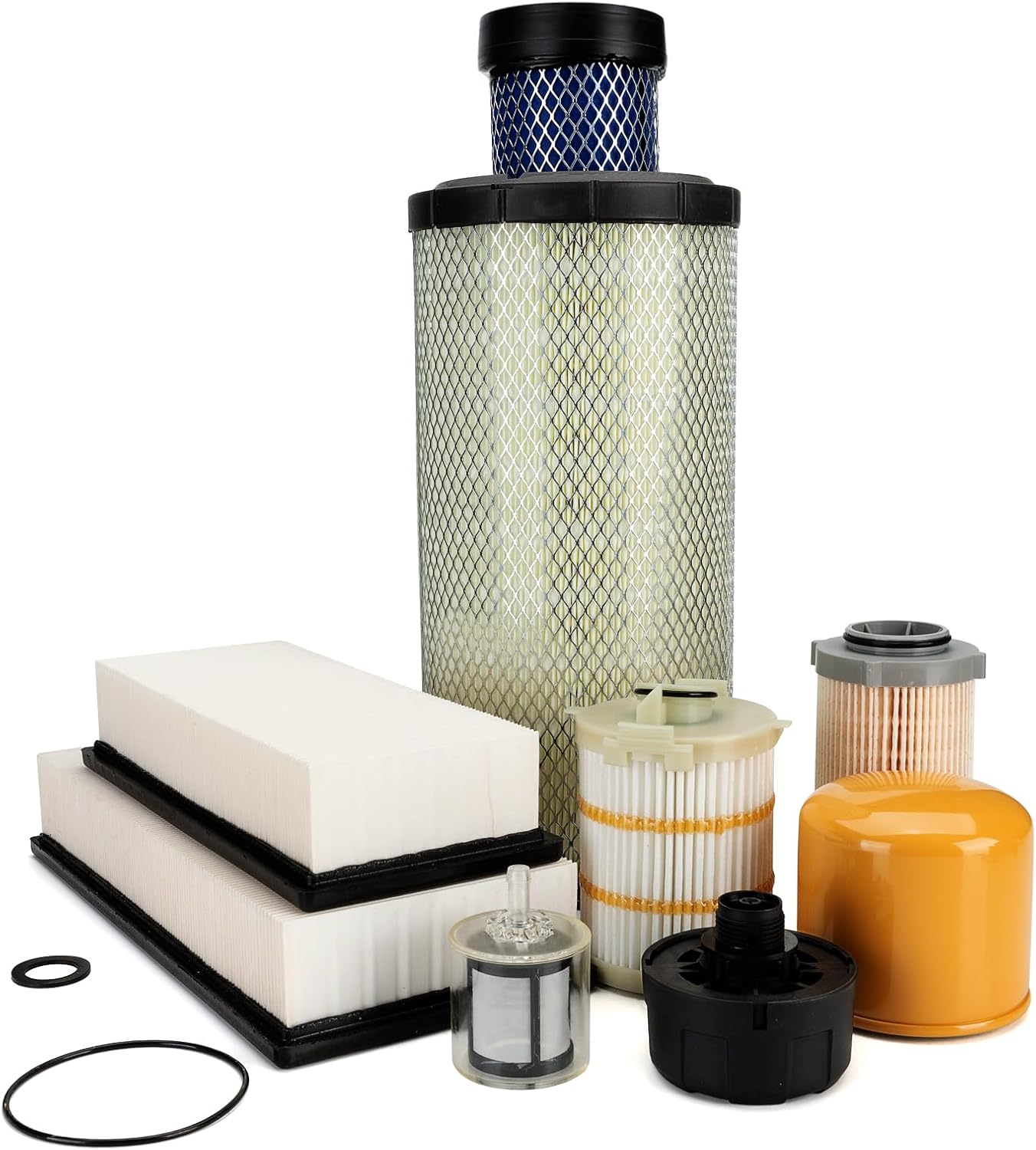 Amazon.com: 1000 Hours Maintenance Filter Kit Compatible with CAT D ...