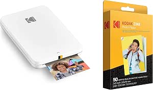 KODAK Step Slim Instant Mobile Photo Printer - Print Wireless Photos ...