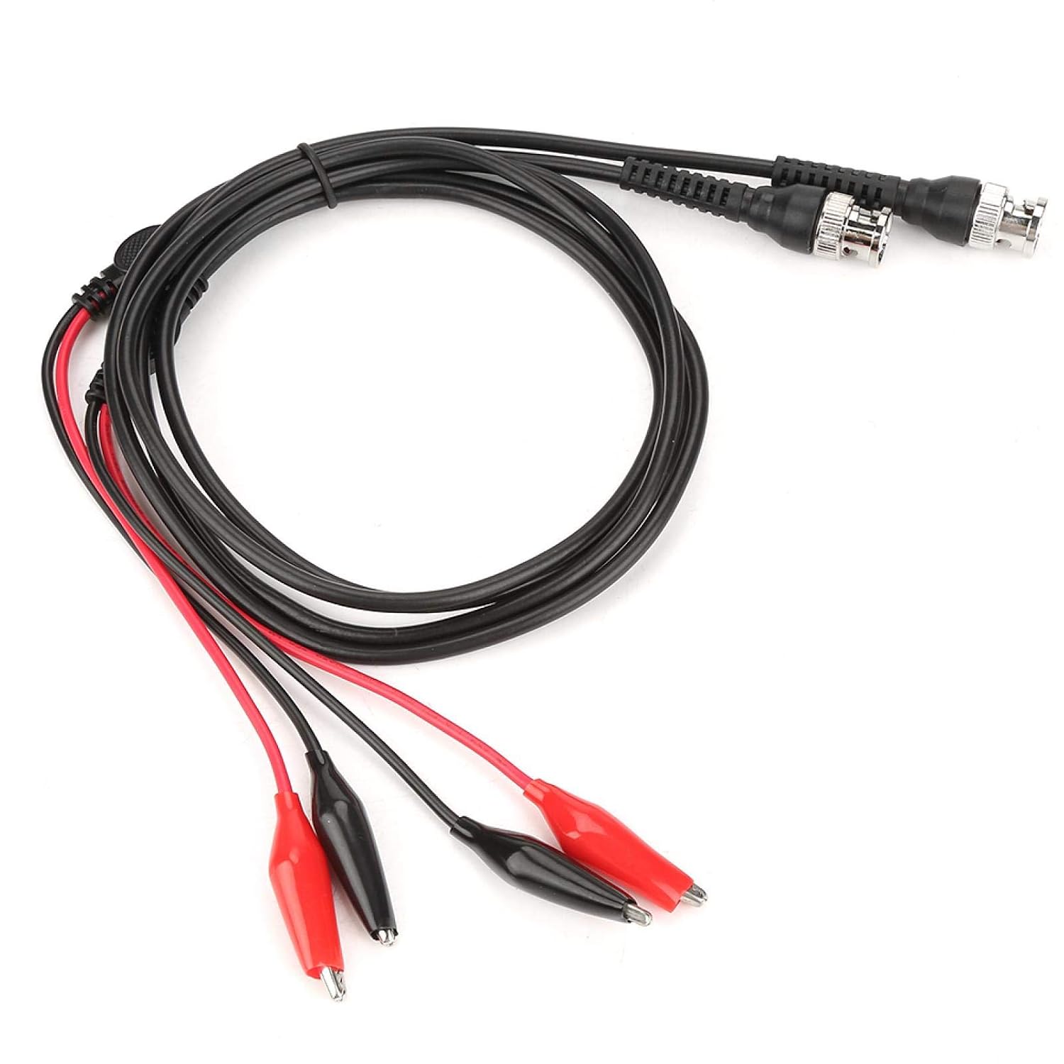 Oscilloscope Test Cable,2pcs P1011 BNC Q9 to Dual Crocodile Clip ...