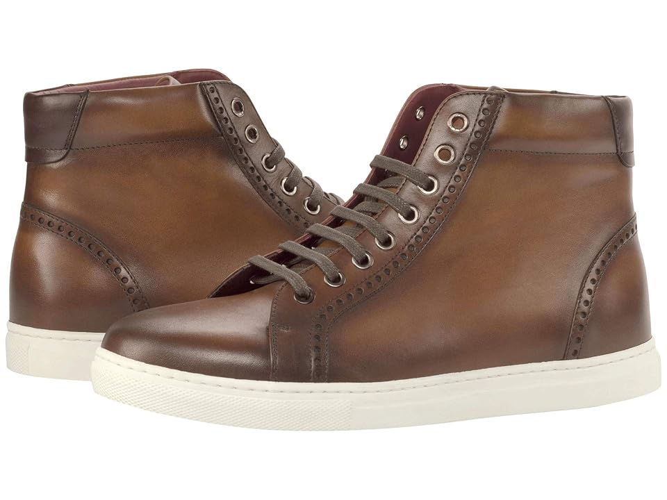Alexander Noel Kickabout High-Top Sneaker (Burnished Brown) Men's Shoes ...