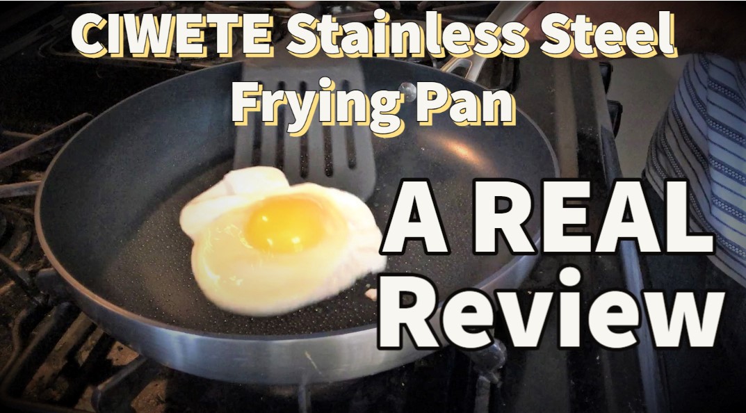 Watch Lets TEST IT! The CIWETE Stainless Steel Frying Pan on Amazon Live