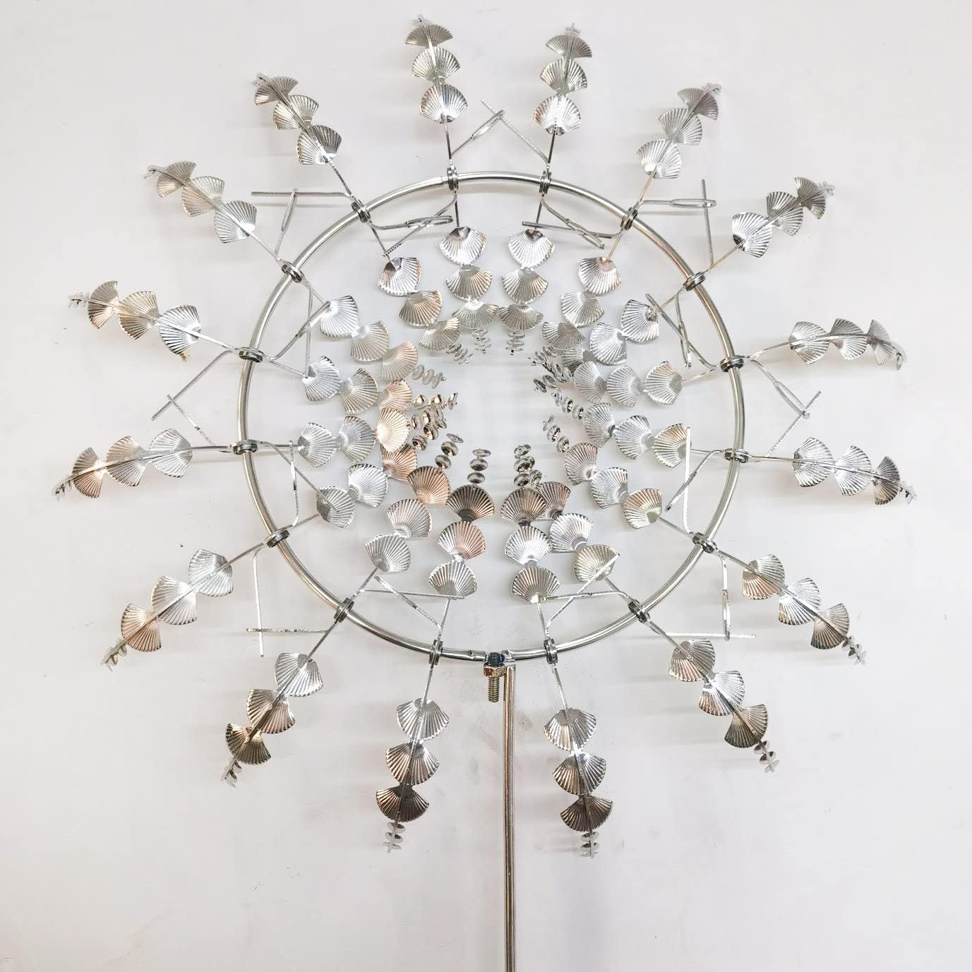 Amazon.com: SDFRT Shells Magic Metal Kinetic Sculpture Windmill, New ...