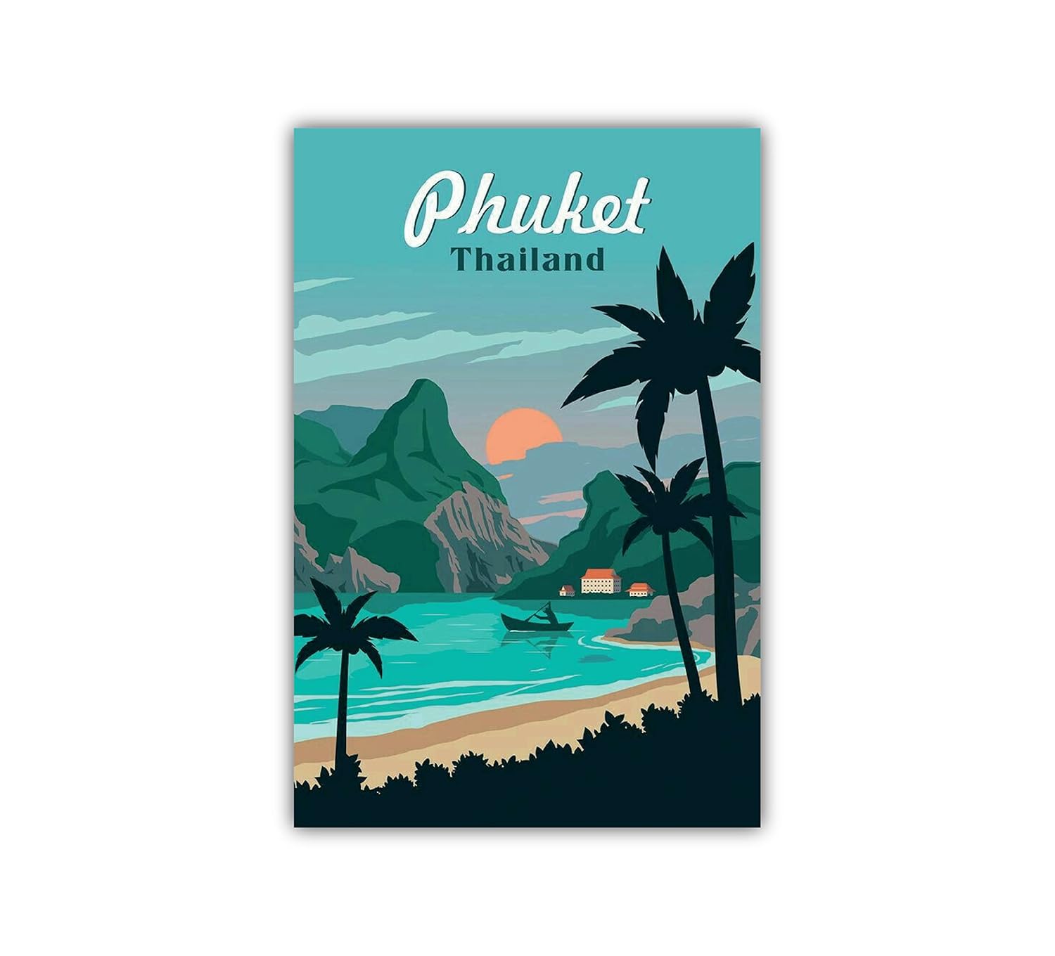 Phuket Thailand Fridge Magnets HomeKitchen Refrigerator Souvenir Door ...