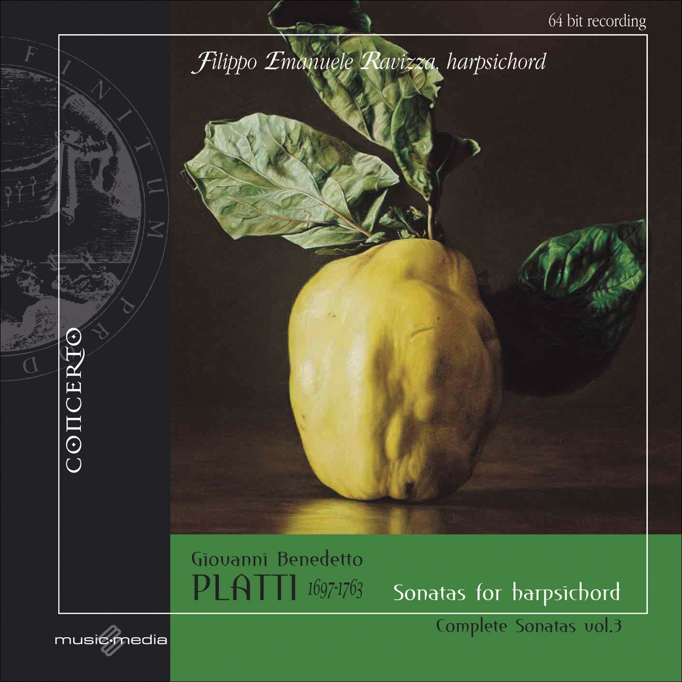 Ravizza, Giovanni Benedetto Platti, Filippo Ravizza - Complete Sonatas ...