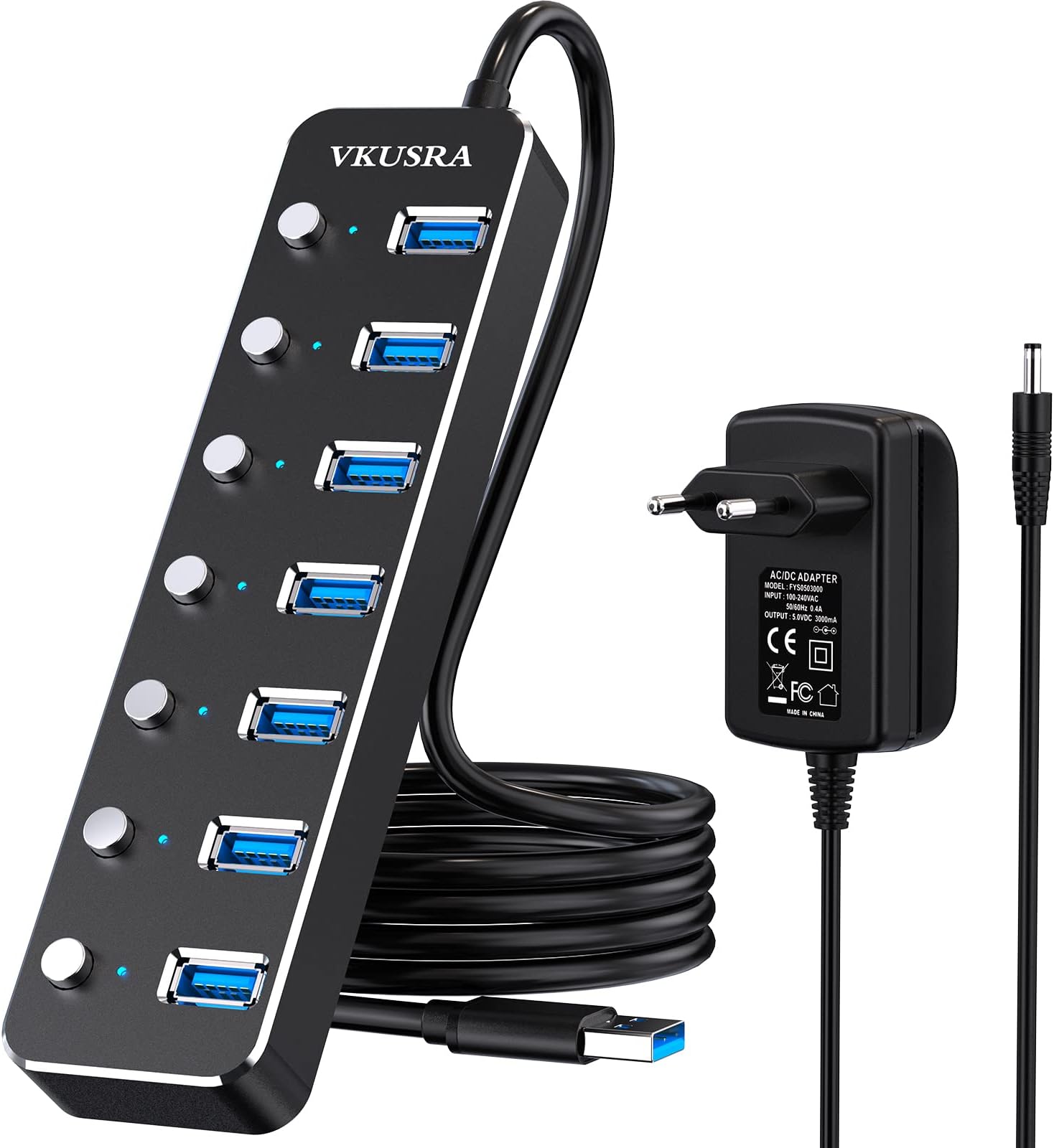 TP-Link UH700 - USB 3.0, hub de 7 Puertos con Adaptador de Corriente de ...