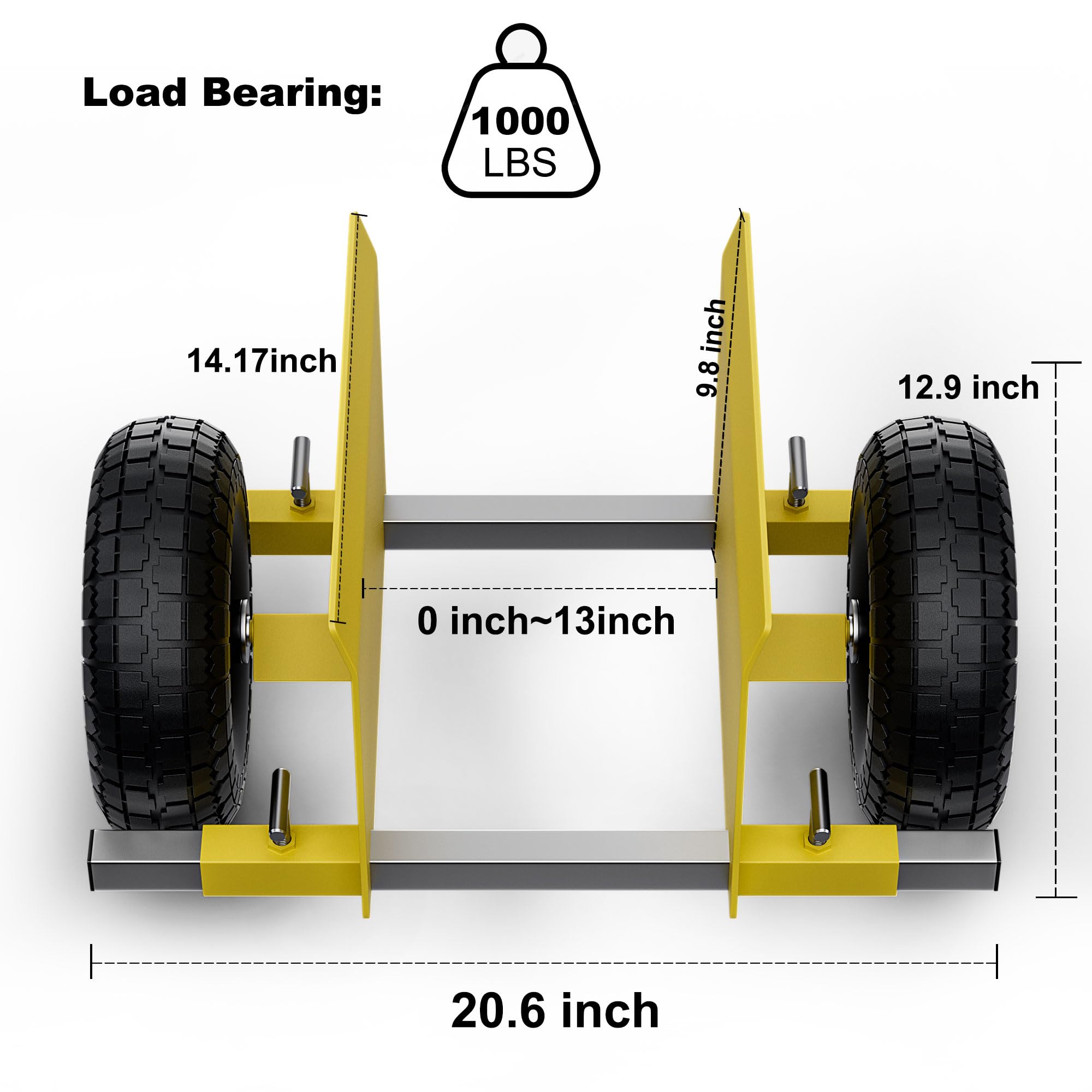 Snapklik.com : Heavy Duty Panel Dolly Slab Door Dollys